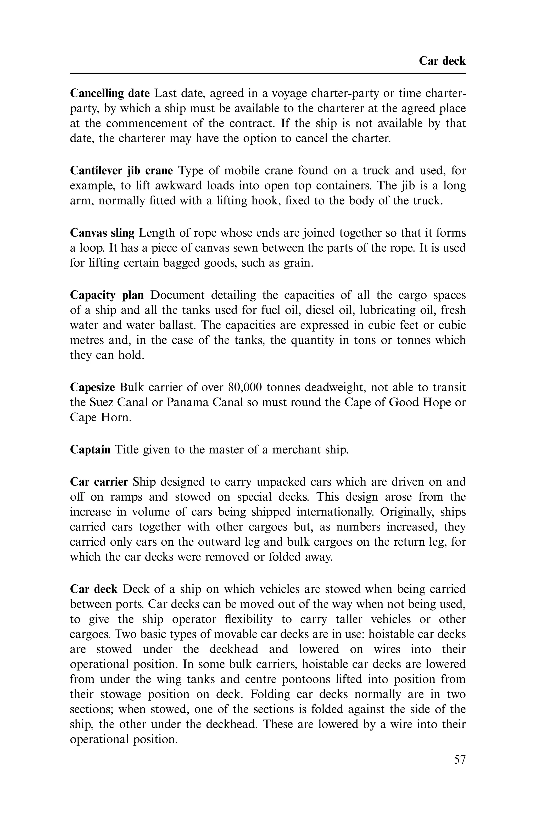 Dictionary of Shipping Terms 6th Edition by Peter Brodie | PDF