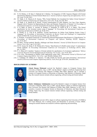 An integration of uml use case diagram and activity diagram with Z language for formalization of ...