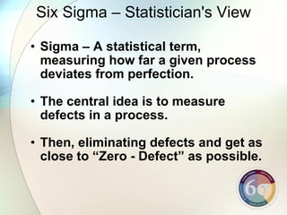 Adi Six sigma basics | PPT