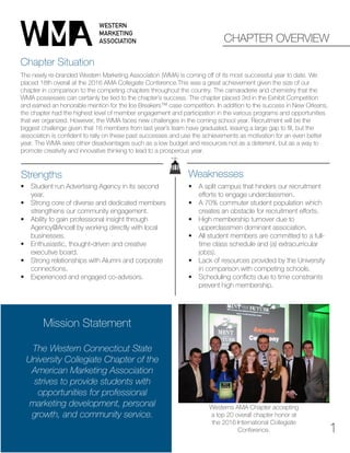 2016-2017 Chapter Plan | PDF | Business Expos & Conferences | Events