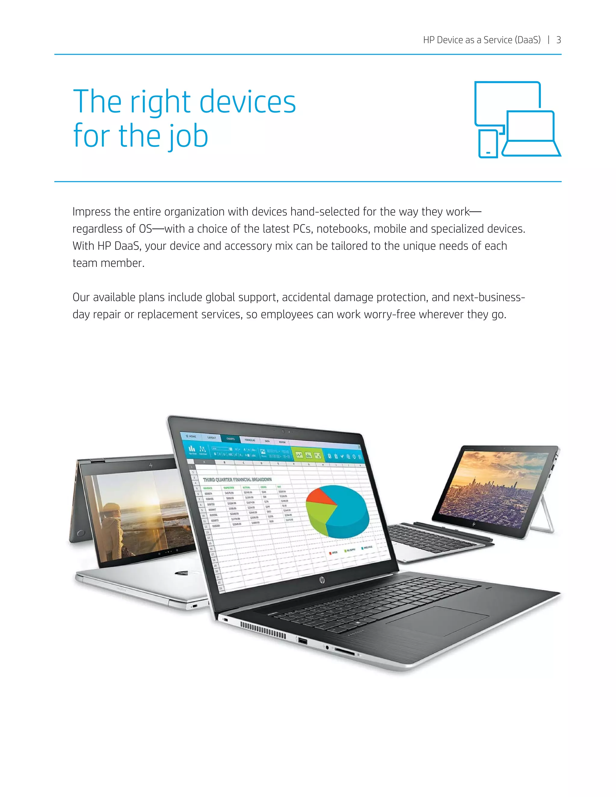 HP - DaaS Service Plans | PDF