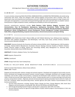 KFordonResumeOct2015Final | PDF