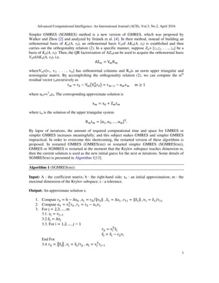 An Intelligent Method for Accelerating the Convergence of Different Versions of SGMRES Algorithm ...