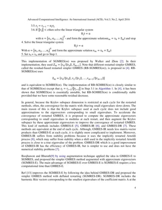 An Intelligent Method for Accelerating the Convergence of Different Versions of SGMRES Algorithm ...