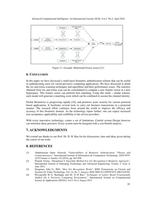 A Novel Biometric Approach for Authentication In Pervasive Computing Environments | PDF