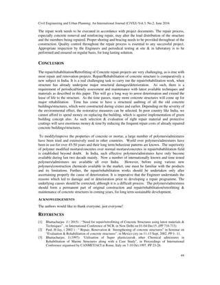 REPAIR, REHABILITATION &RETROFITTING OF RCC FOR SUSTAINABLE DEVELOPMENT WITH CASE STUDIES | PDF