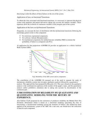 EVALUATING THE PREDICTED RELIABILITY OF MECHATRONIC SYSTEMS: STATE OF THE ART | PDF