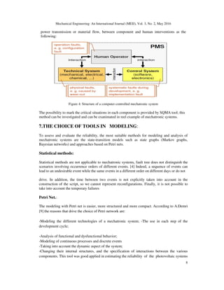 EVALUATING THE PREDICTED RELIABILITY OF MECHATRONIC SYSTEMS: STATE OF THE ART | PDF
