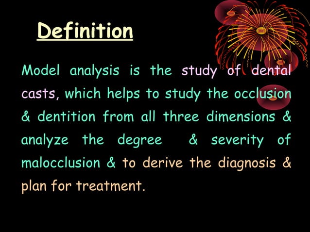 model-analysis | PDF | Dental Health | Diseases and Conditions