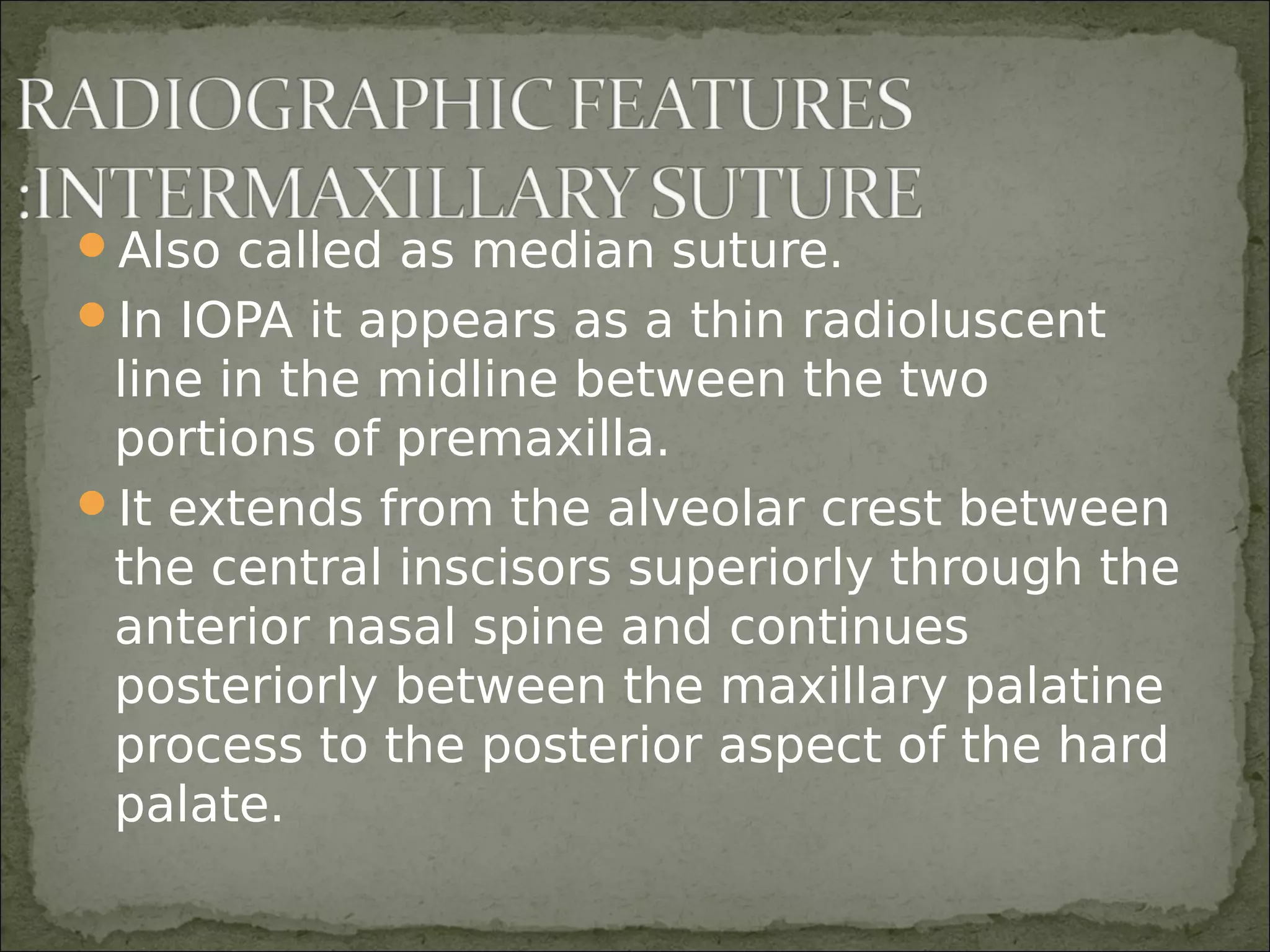 normal radiographic anatomy of oral cavity | PDF