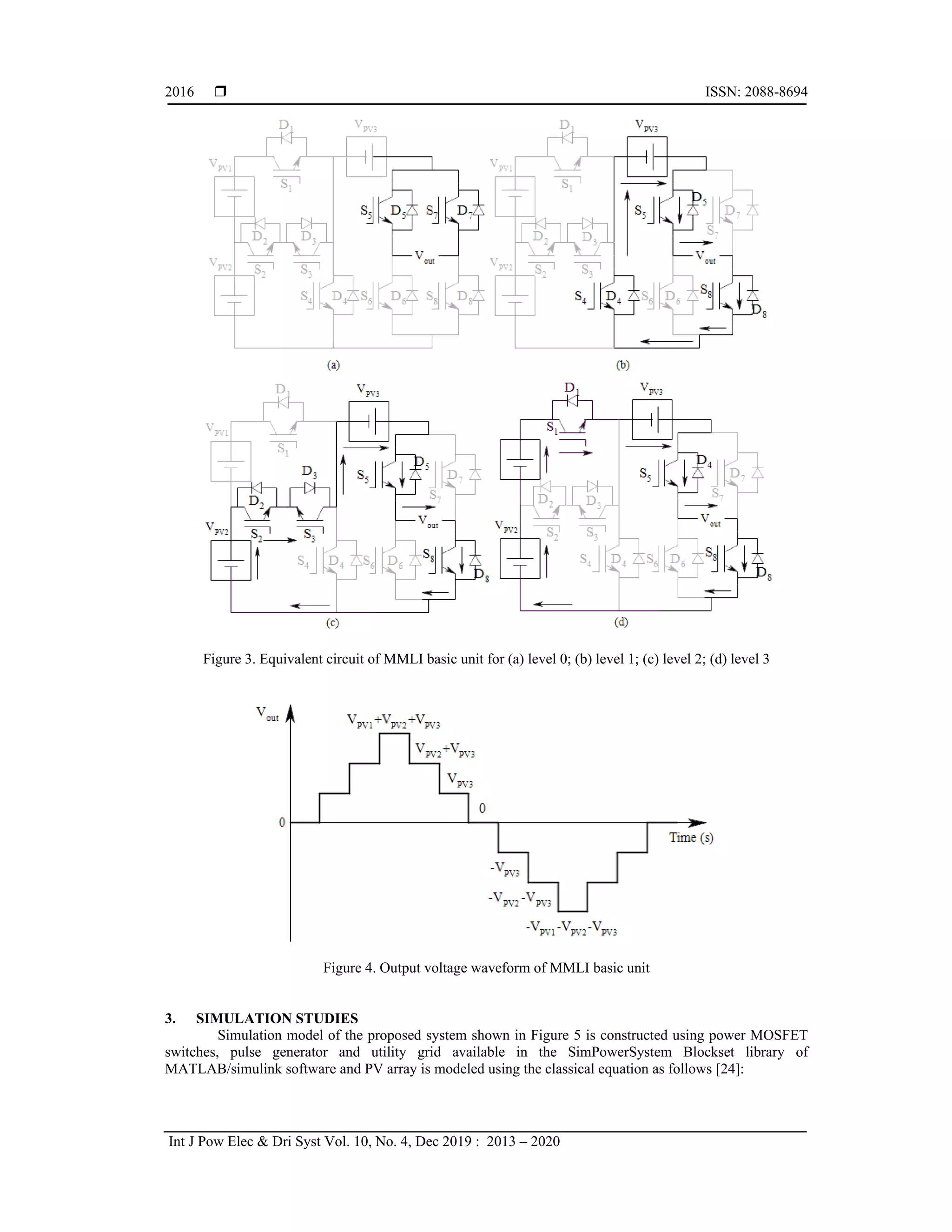 Grid tied PV System using modular multilevel inverter | PDF
