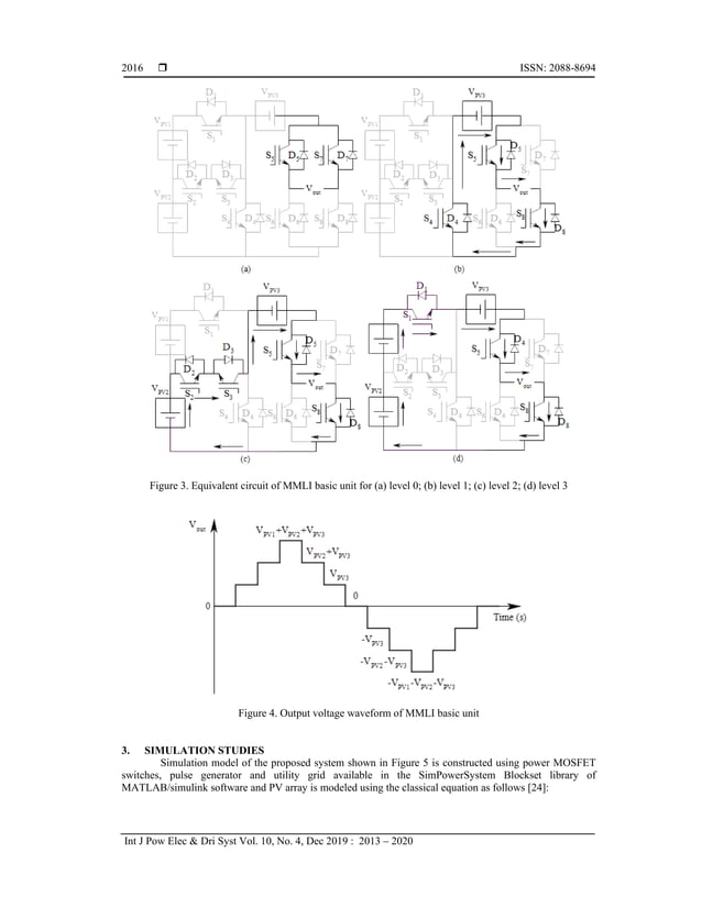 Grid tied PV System using modular multilevel inverter | PDF