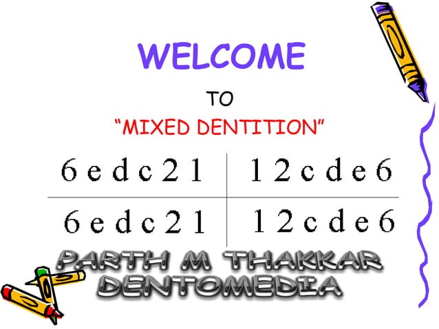 the-mixed-dentition-pedodontics | PPT