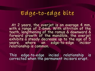 transient-malocclusions-pedodontics | PPT