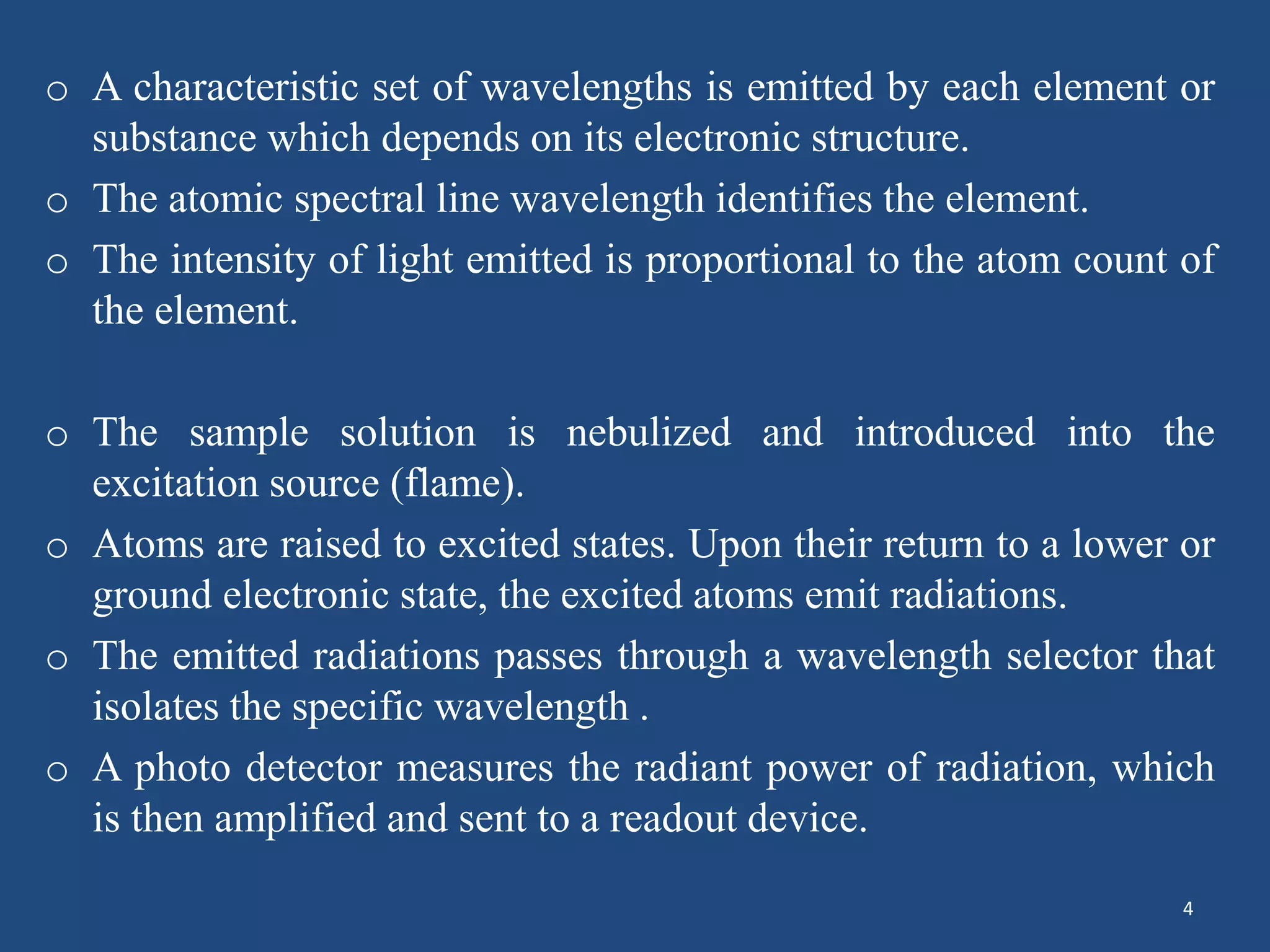 Atomic emission spectroscopy PPT | PPTX