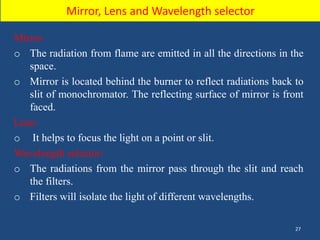 Atomic emission spectroscopy PPT | PPTX