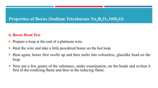 Group iiiA elements and compounds of boron - Fsc. 2ND YEAR CHEMISTRY | PPT