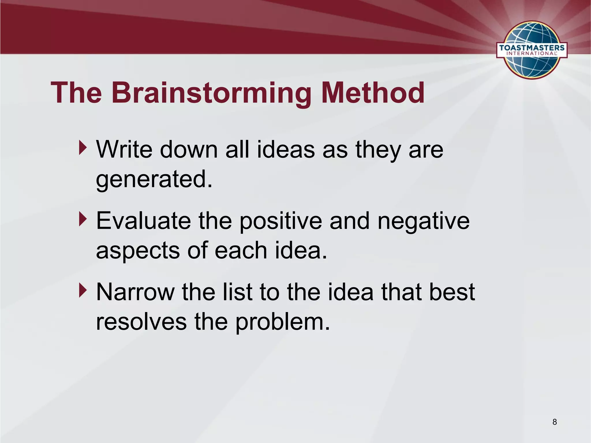 Resolving Conflict (Powerpoint) | PPS