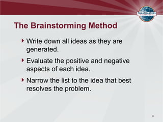 Resolving Conflict (Powerpoint) | PPS