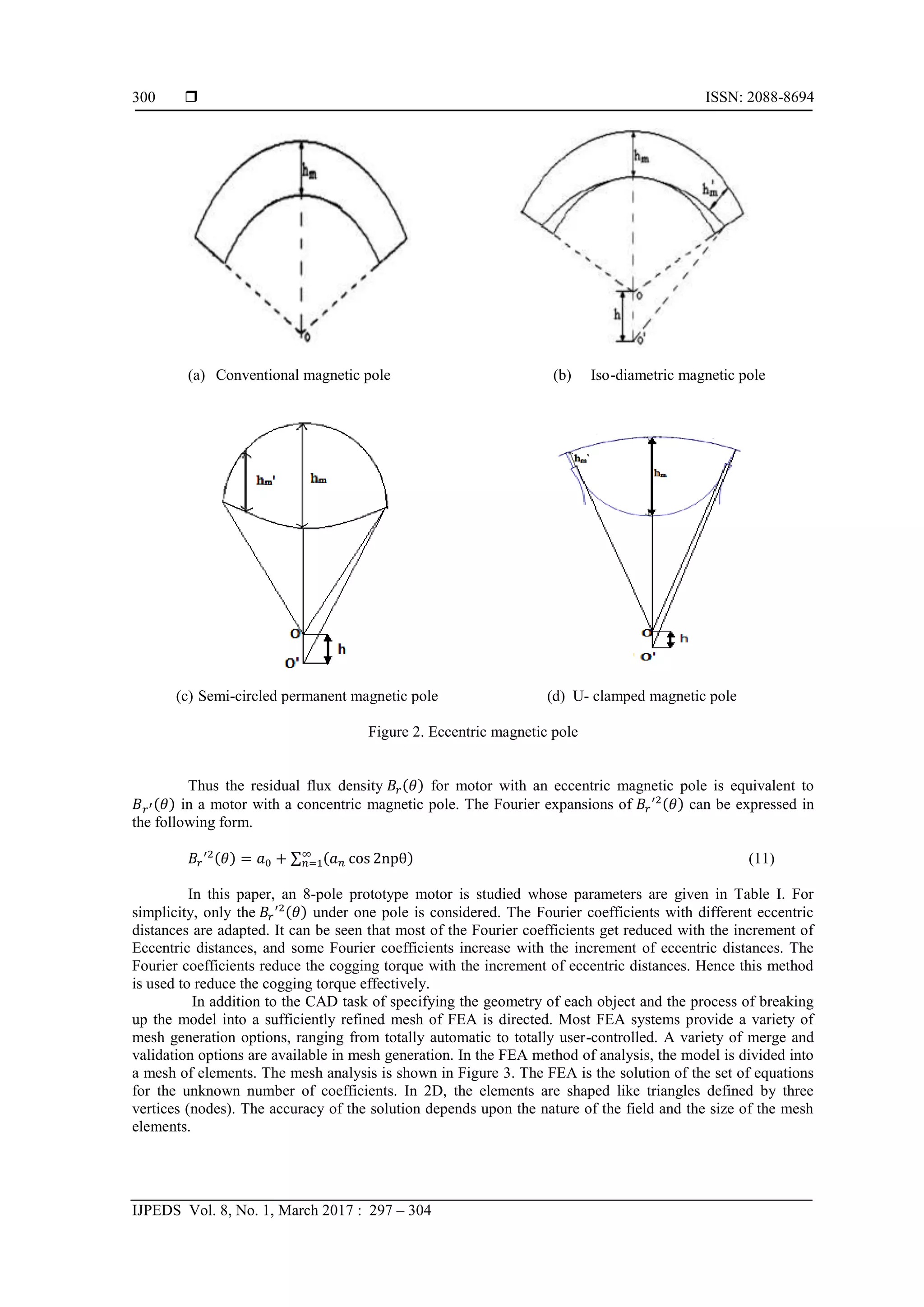 Reduction in Cogging Torque and Flux per Pole in BLDC Motor by Adapting ...