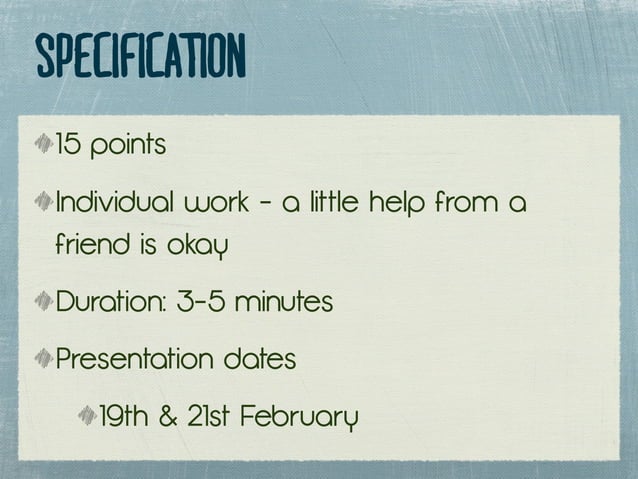 321 final speaking test | PPT