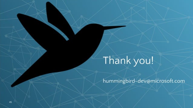 Tensors Are All You Need: Faster Inference with Hummingbird | PPT Tensors Are All You Need: Faster Inference with Hummingbird | PPT