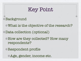 321 present research findings | KEY