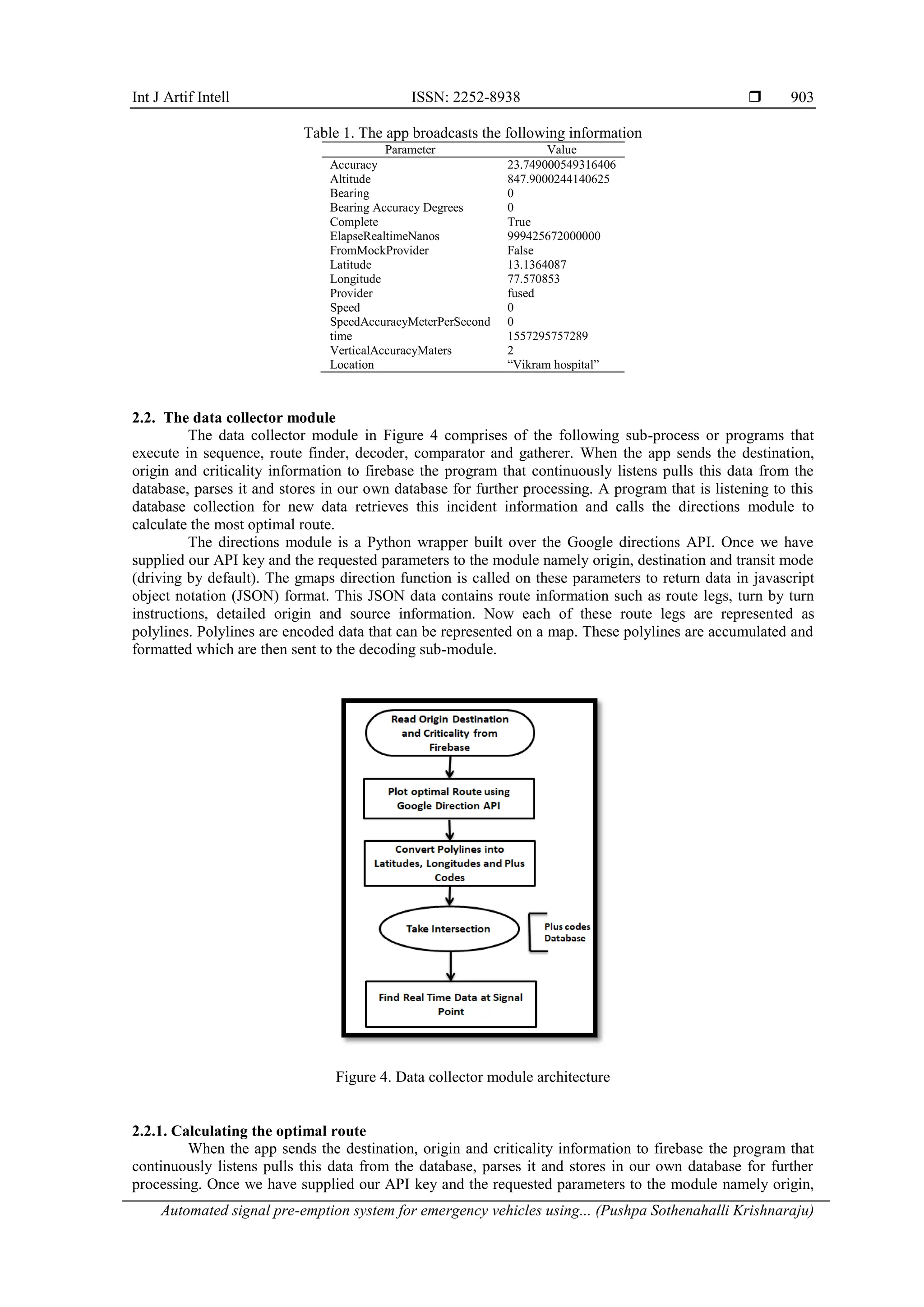 Automated signal pre-emption system for emergency vehicles using ...