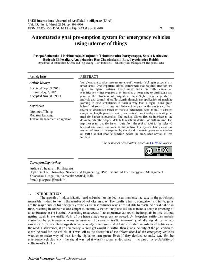 Automated signal pre-emption system for emergency vehicles using ...
