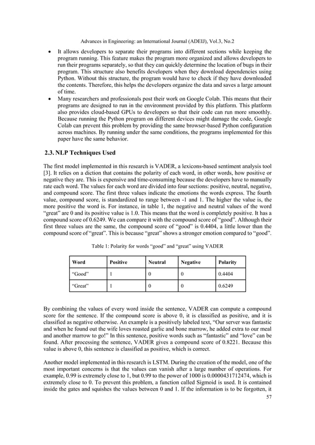 IMPROVED SENTIMENT ANALYSIS USING A CUSTOMIZED DISTILBERT NLP CONFIGURATION | PDF | Computing ...