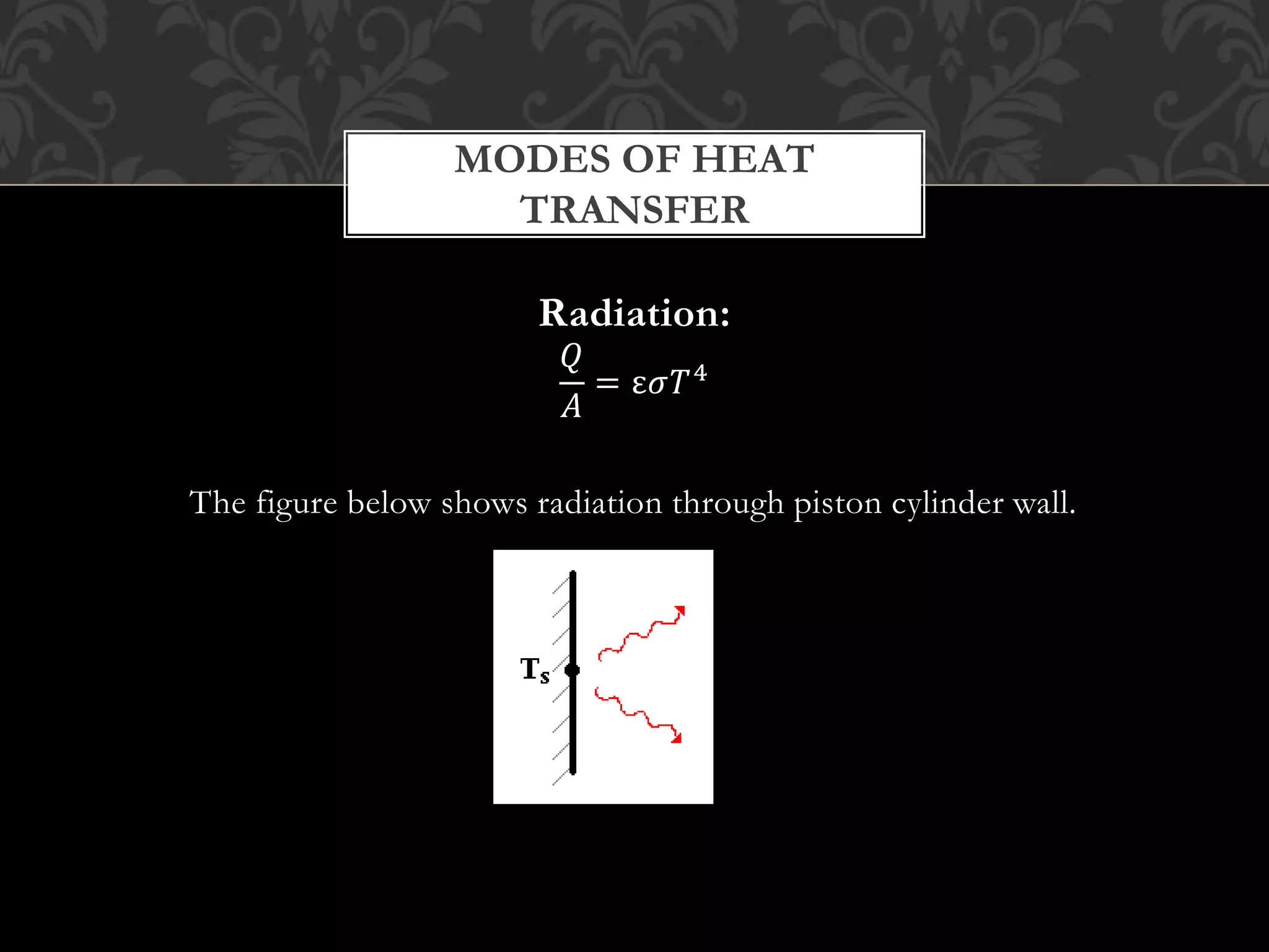 Internal Combustion Engine Heat Transfer Modes | PPT
