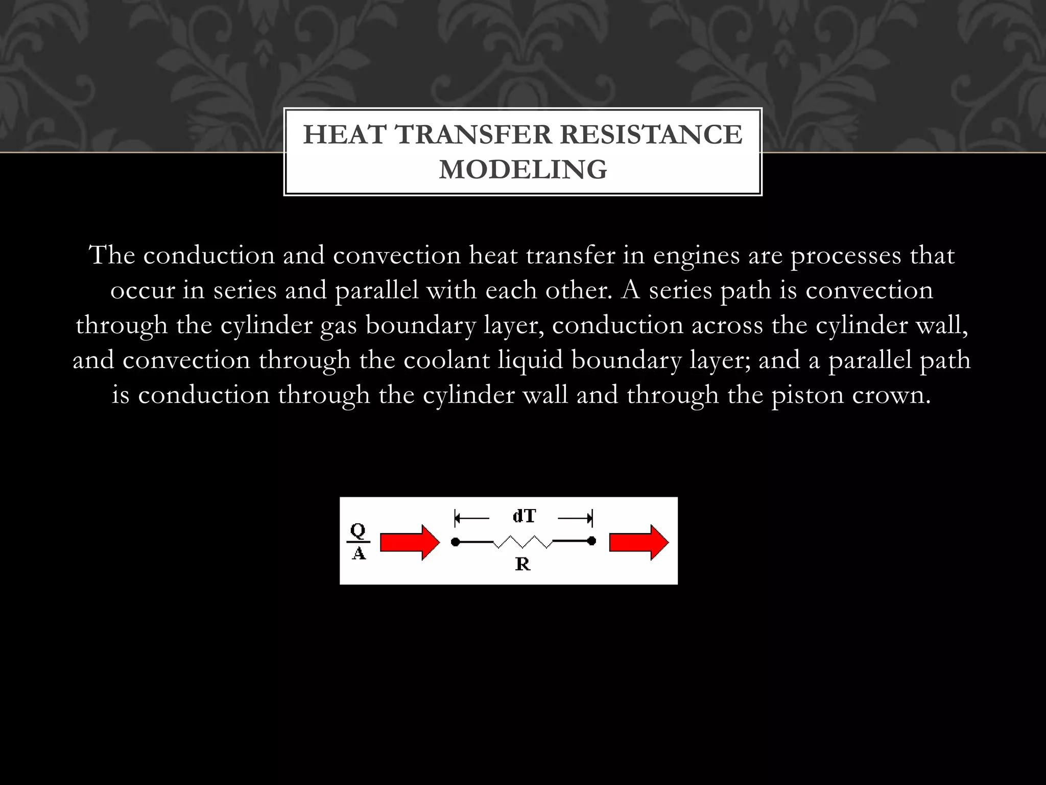 Internal Combustion Engine Heat Transfer Modes | PPT
