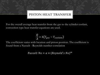 Internal Combustion Engine Heat Transfer Modes | PPT