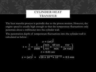 Internal Combustion Engine Heat Transfer Modes | PPTX