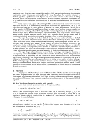Fuzzy logic based sliding surface adjustment of second-order sliding mode controllers | PDF