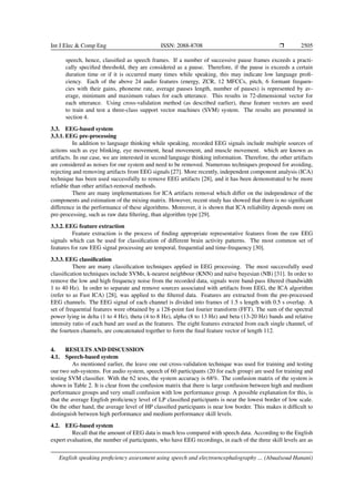 English speaking proficiency assessment using speech and electroencephalography signals | PDF