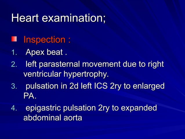 32249_Cardiovascular system Examination.ppt