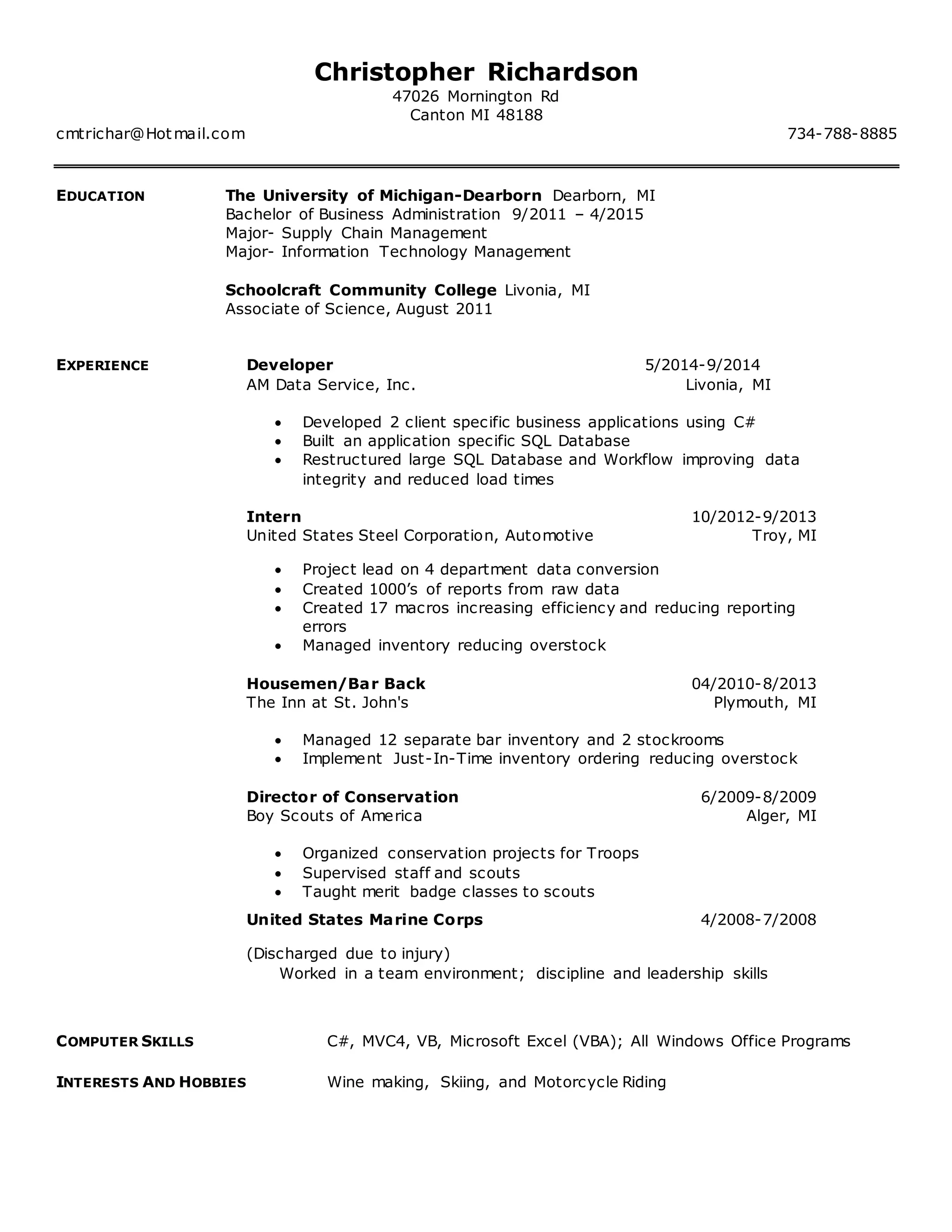 Christopher Richardson Reaume Apr 2015 | DOCX