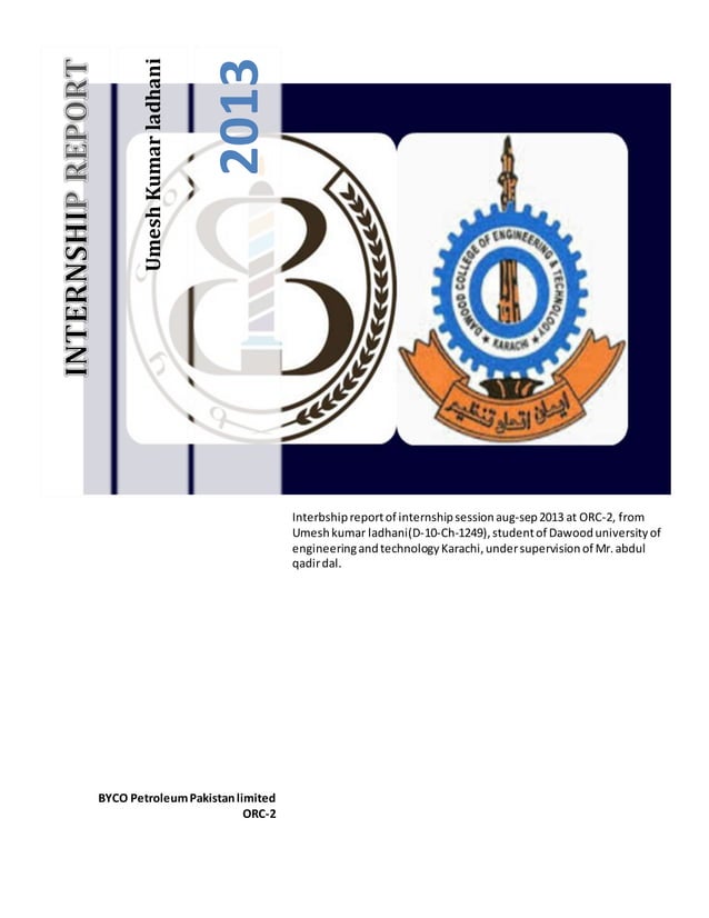 Final Internship Report Pdf 