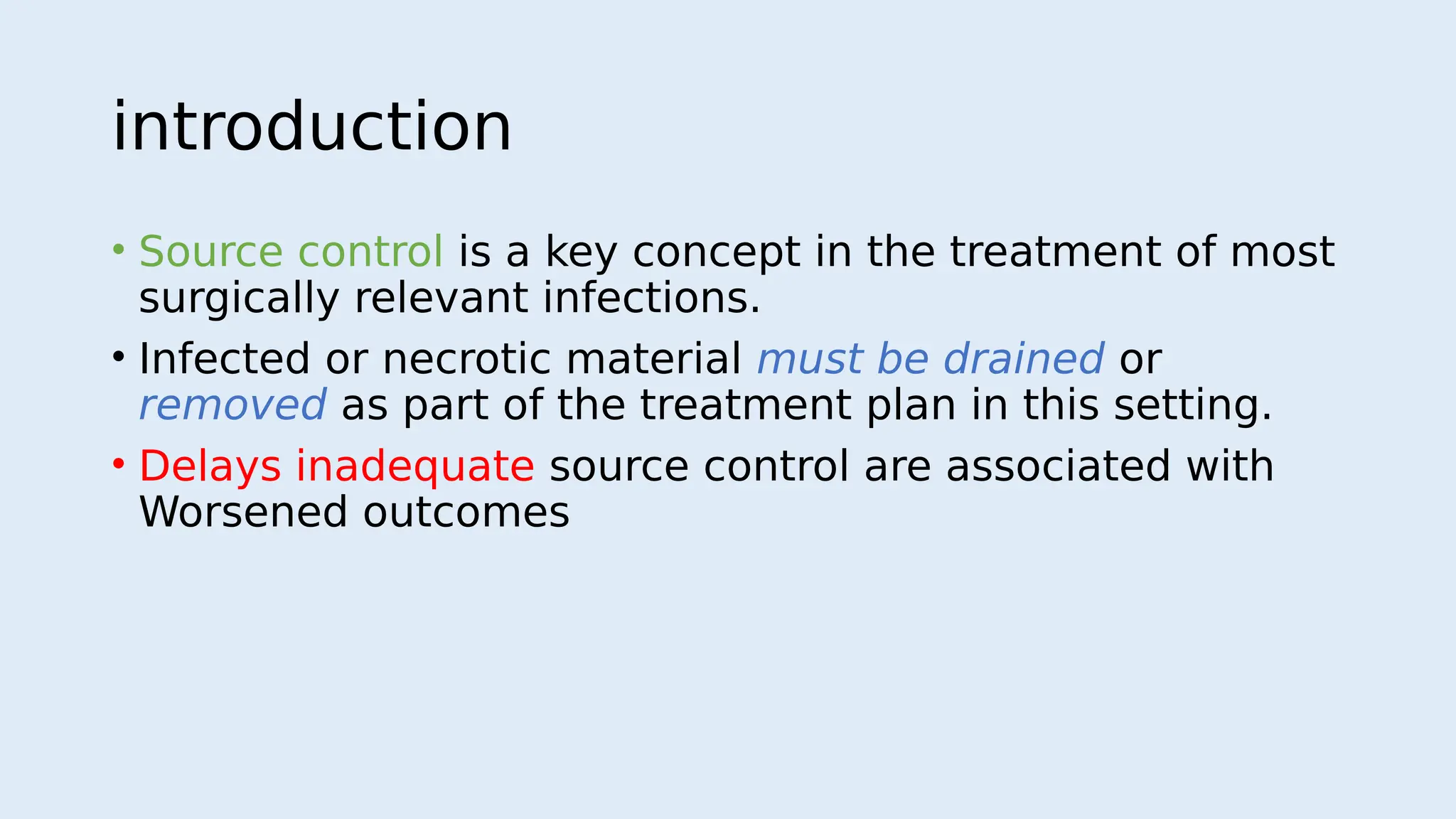 Surgical Infection Powerpoint based on Scwartz Principlse of Surgery | PDF