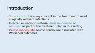 Surgical Infection Powerpoint based on Scwartz Principlse of Surgery | PDF