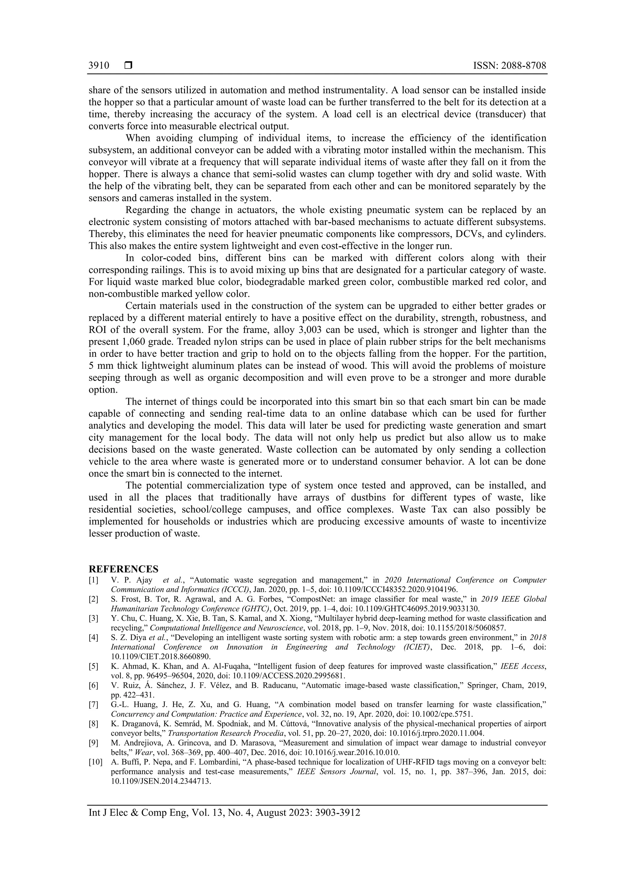 Automated home waste segregation and management system | PDF