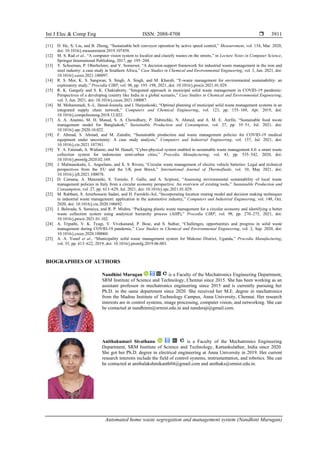 Automated home waste segregation and management system | PDF