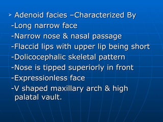 mouth-breathing-habit-in-children-pedo | PPT