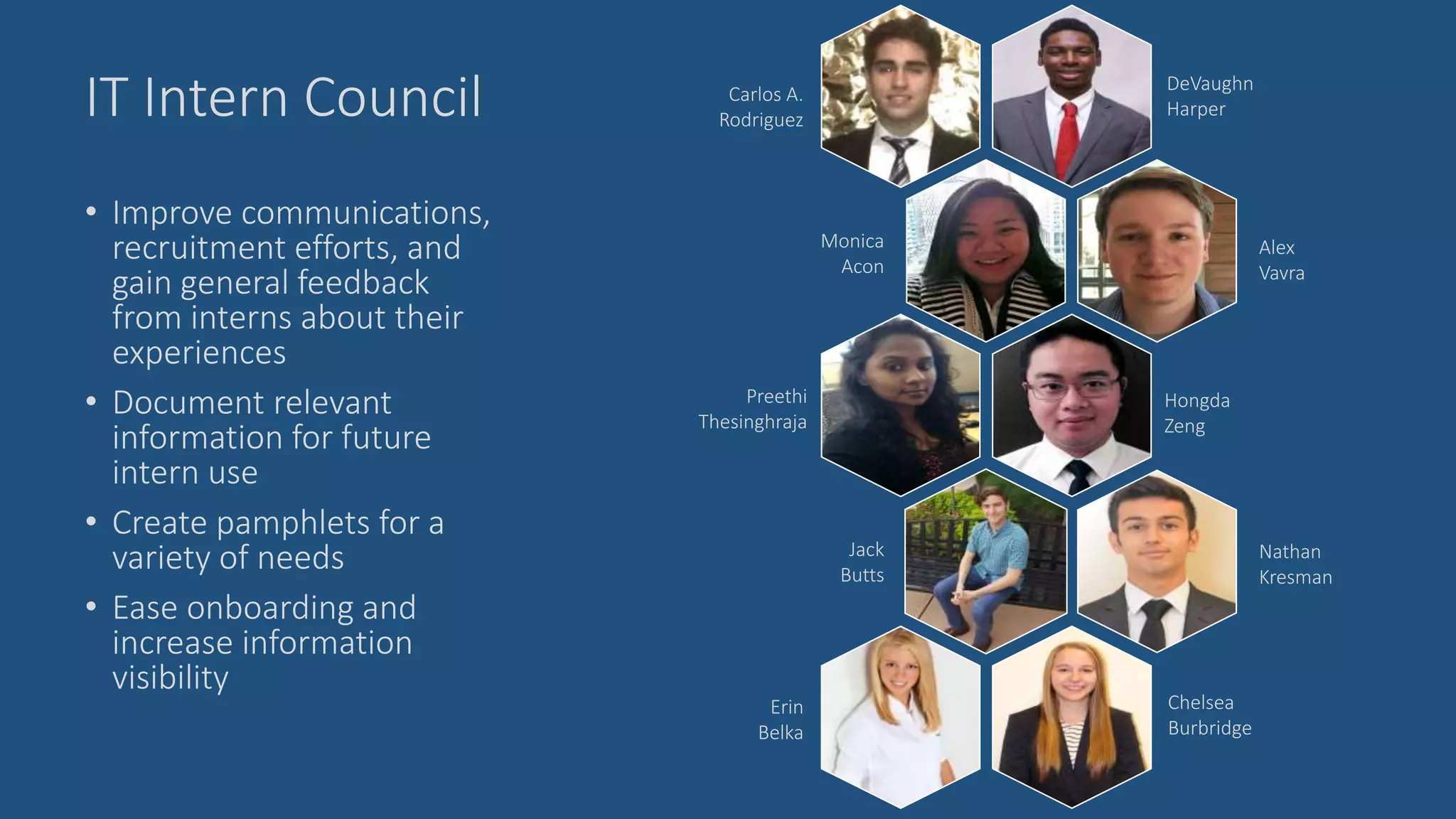 IT Intern Council Draft | PPTX