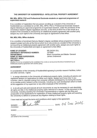 An Unconditional Offer | PDF