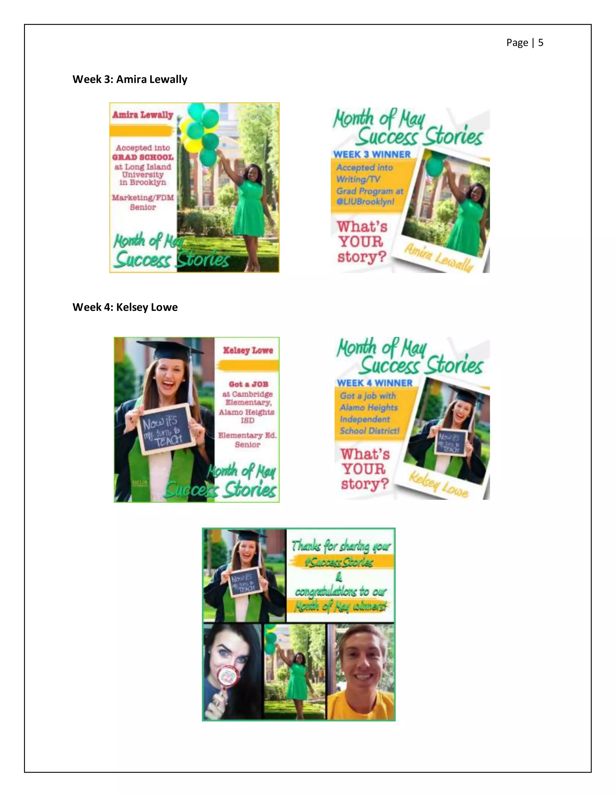 Success Stories Report concise | PDF