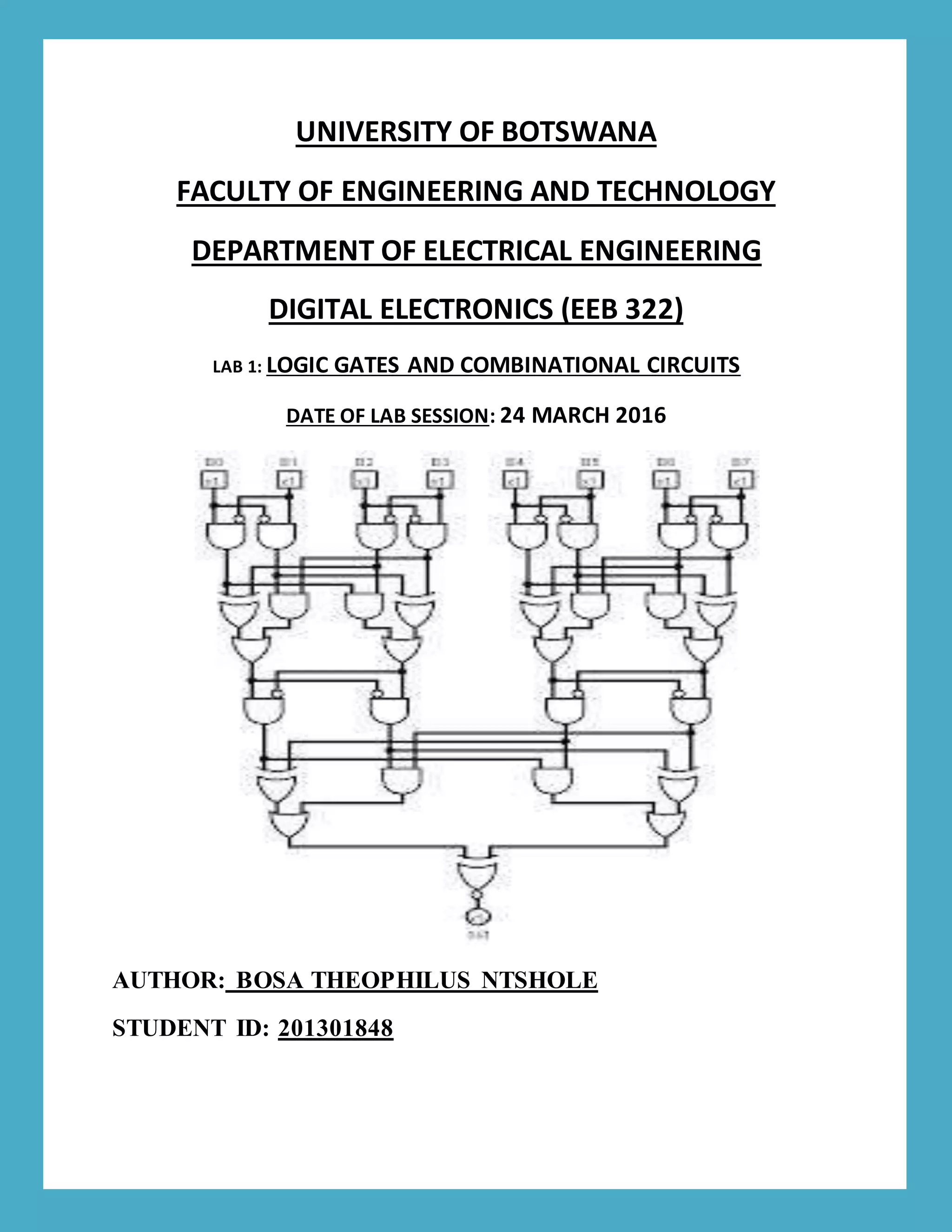 Digital Electronics | DOCX