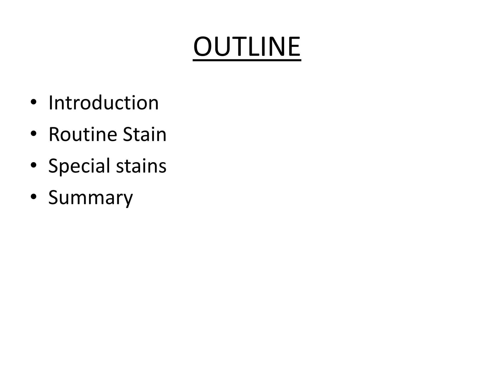 special and routine stains in haematology 1 | PPTX