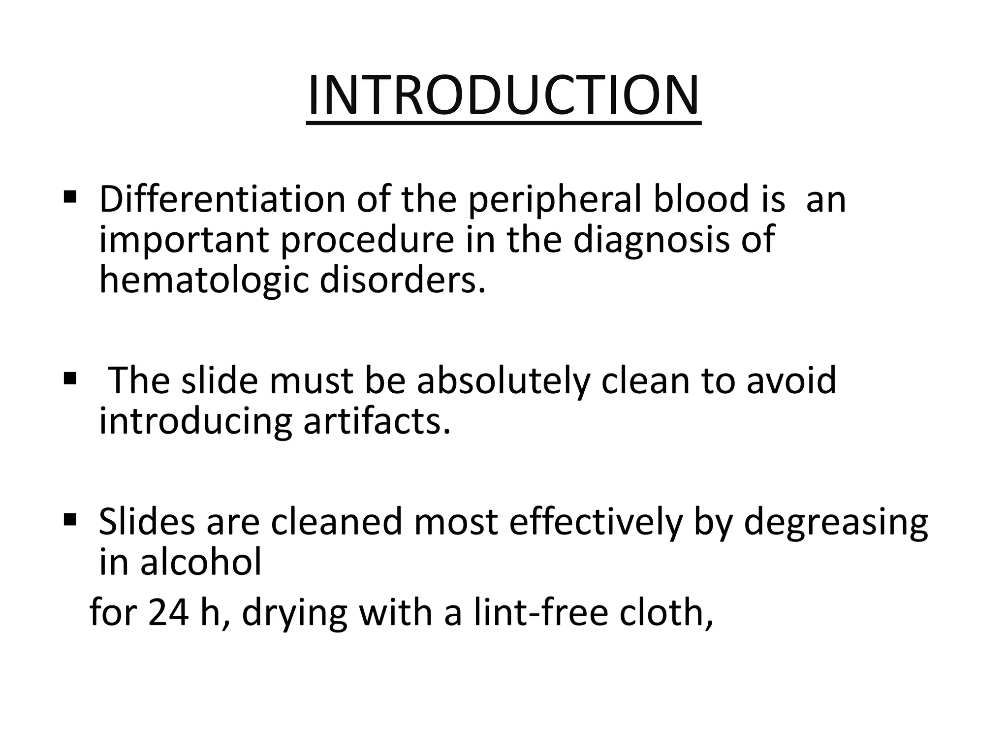 special and routine stains in haematology 1 | PPTX